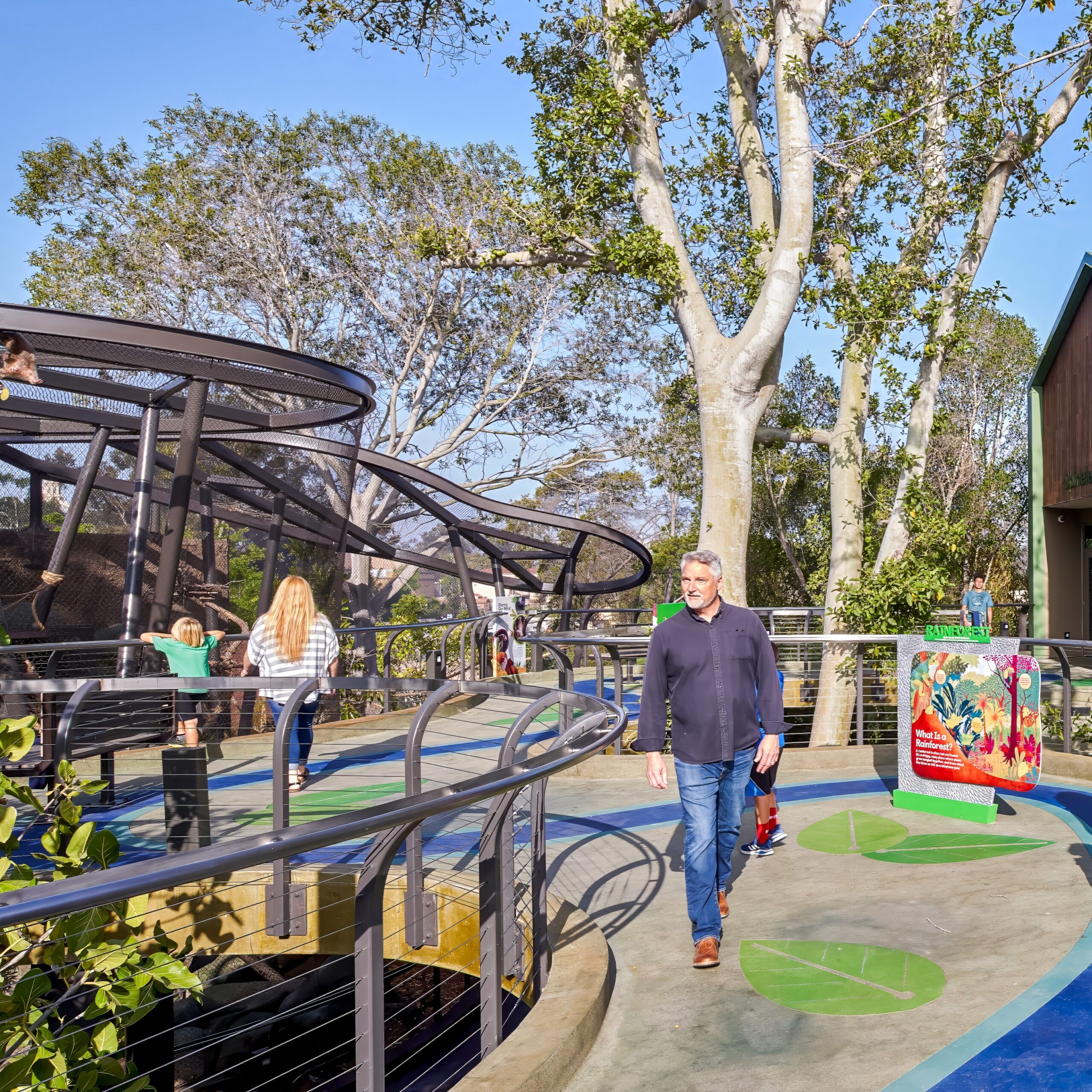 San Diego Zoo, Rainforest Exhibit • HGW Architecture